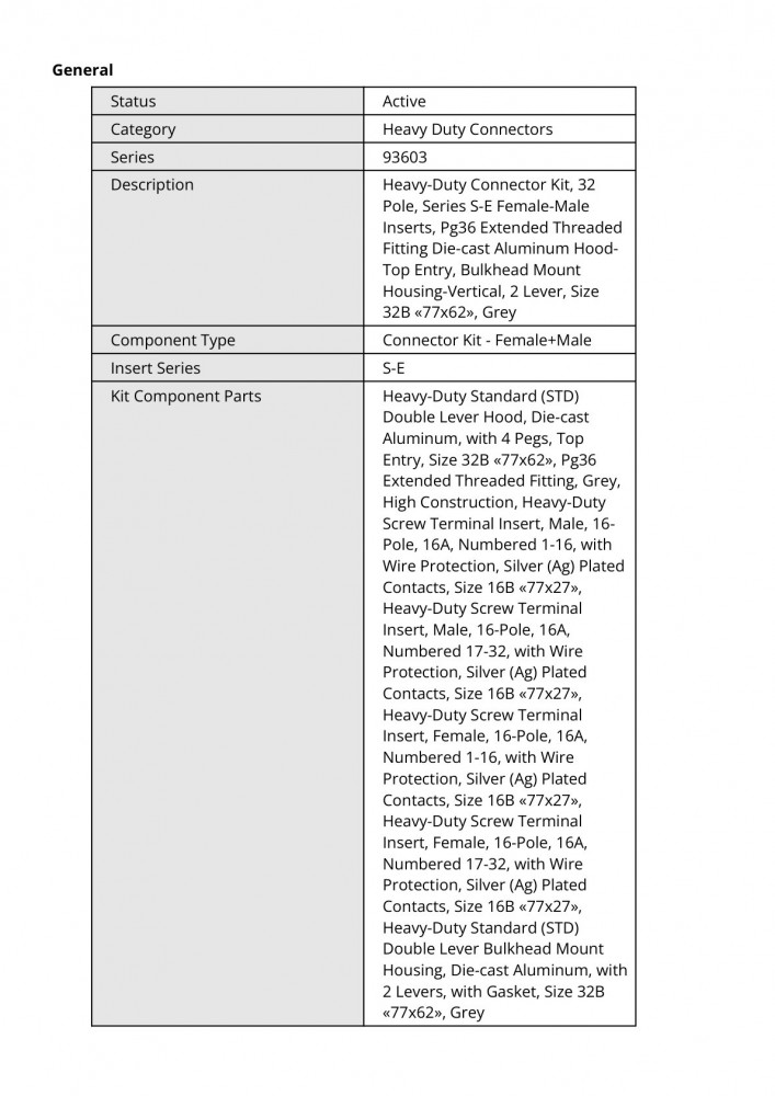 MOLEX 936030099 technical document image 2