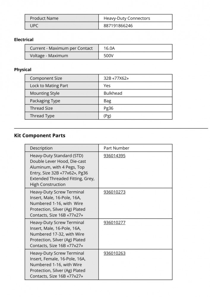 MOLEX 936030099 technical document image 3