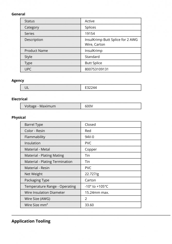 MOLEX 191540049 technical document page 2
