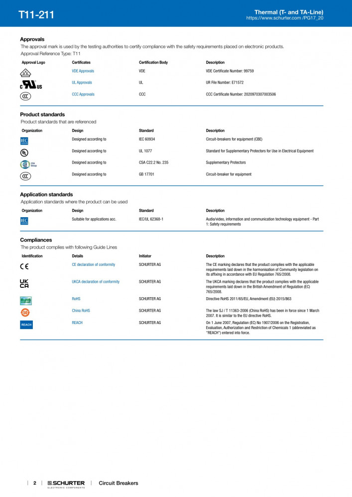 SCHURTER 4400.0405 document page 2