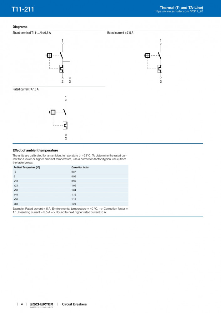 SCHURTER 4400.0405 document page 4