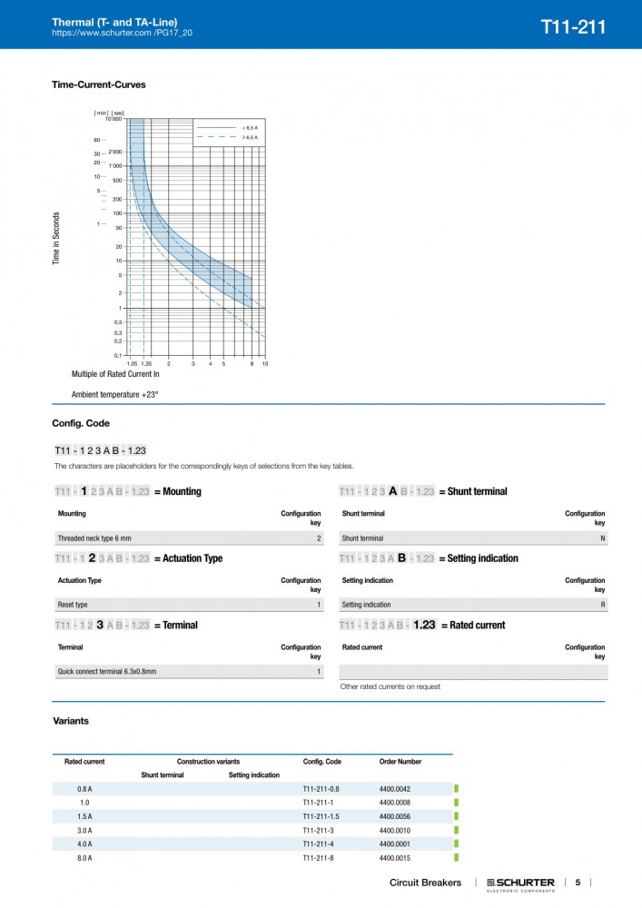 SCHURTER 4400.0405 document page 5