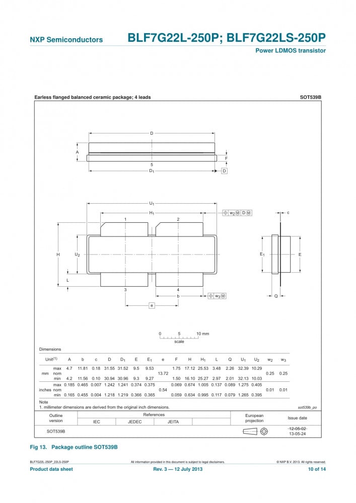 BLF7G22LS-250P datasheet page 10