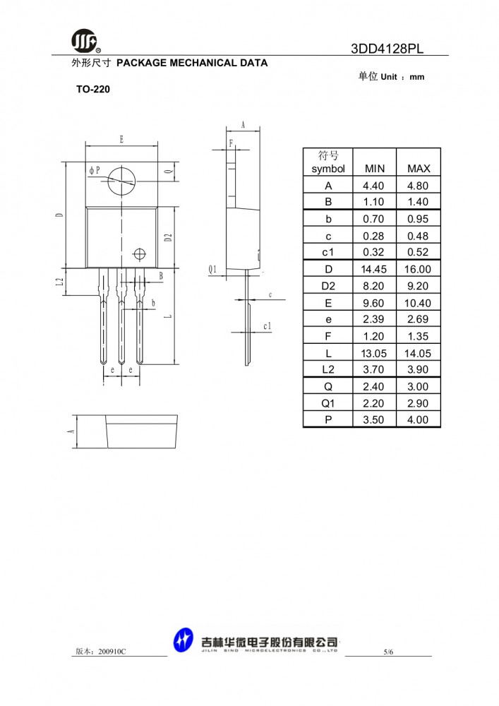 3DD4128PL datasheet page 5