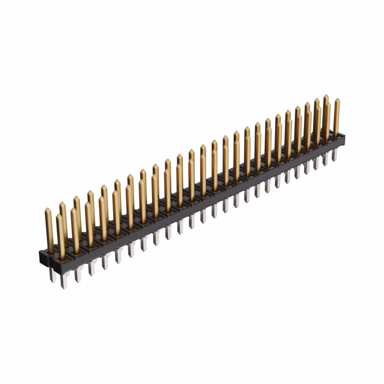 Milli-Grid PCB Header, 2.00mm Pitch, Surface Mount, Single Row, Dual Body, Vertical, 6 Circuits, 2.50µm Tin (Sn) Plating, 15.00mm Stacking Height, Tape and Reel, with Cap, Lead-Free