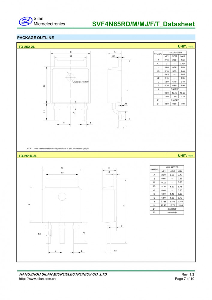 SVF4N65RMJ datasheet page 7