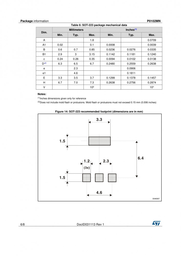 Technical document page 6