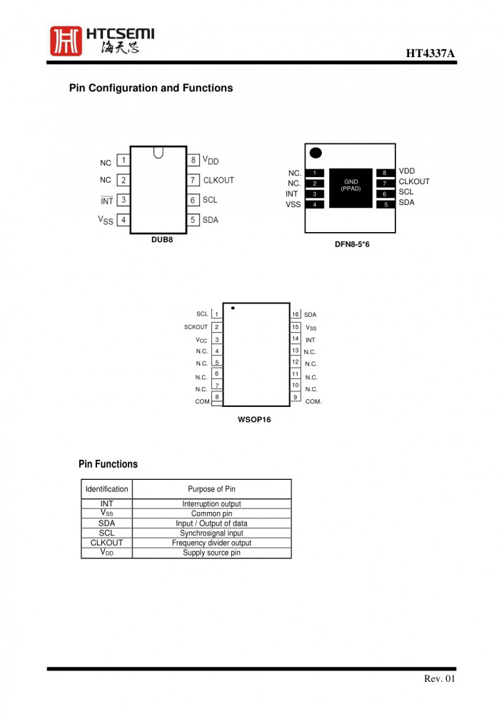 HT4337A datasheet page 2