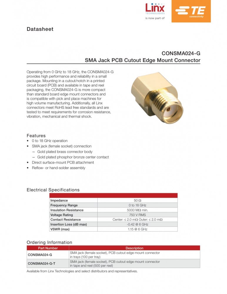 CONSMA024-G-T datasheet page 1