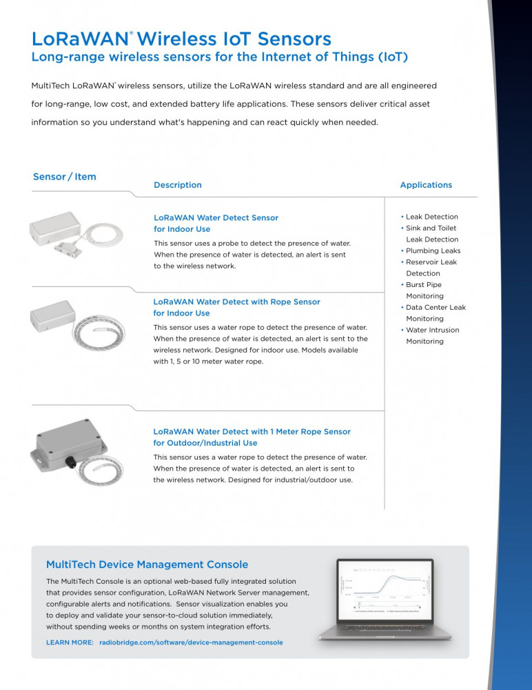 Product technical document page 2