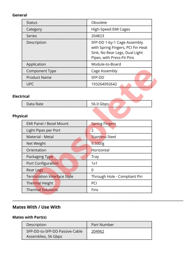 MOLEX 2048238201 technical document preview, page 2