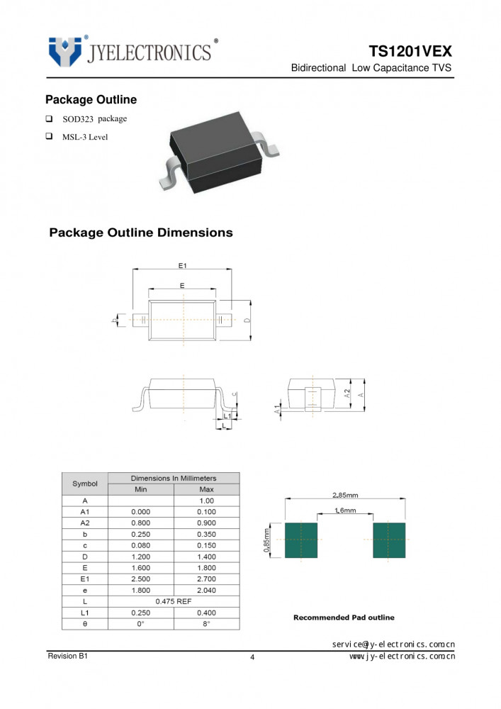 TS1201VEX datasheet page 4