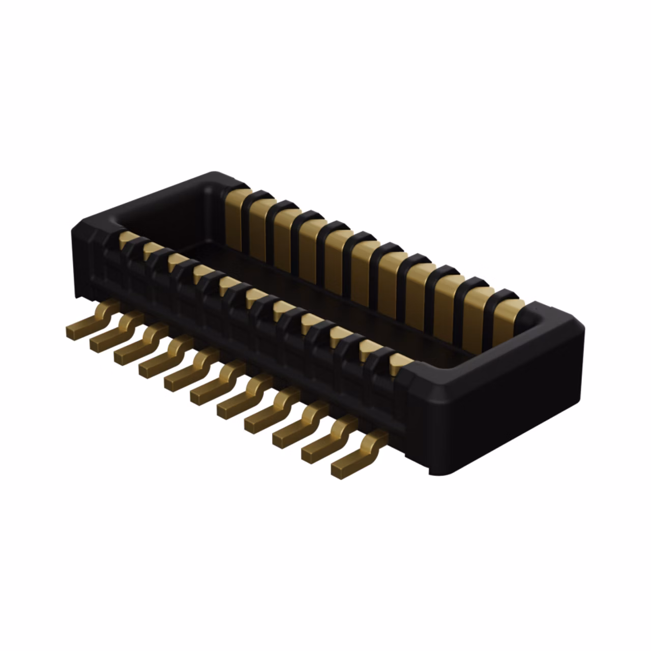0.50mm Pitch SlimStack Plug, Surface Mount, Dual Row, Vertical, 1.50mm Stack Height, 22 Circuits for sale
