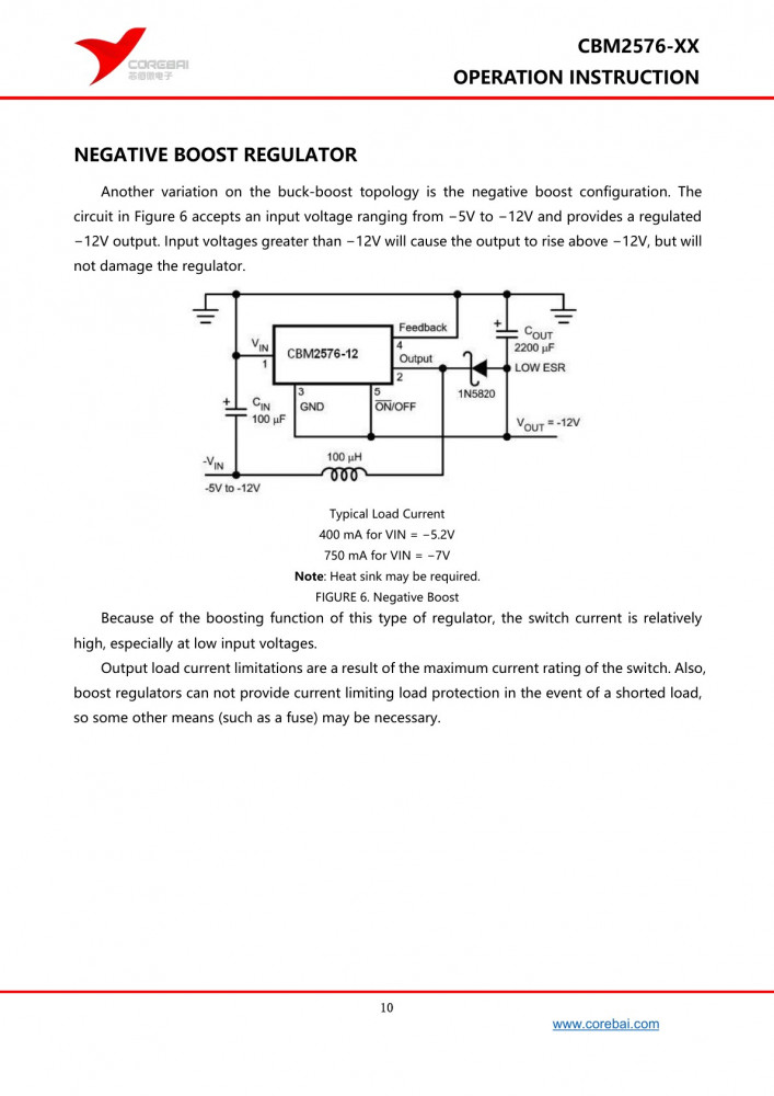 CBM2576 datasheet page 10