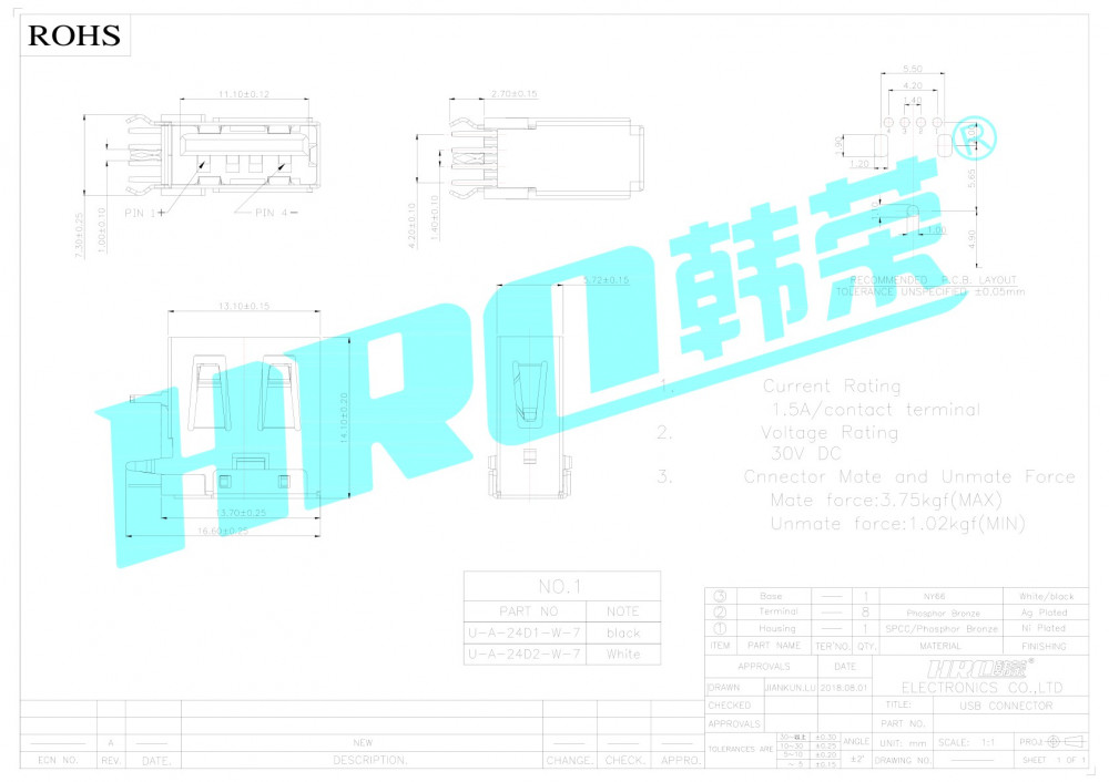 U-A-24D2-W-7 manufacturer drawing preview