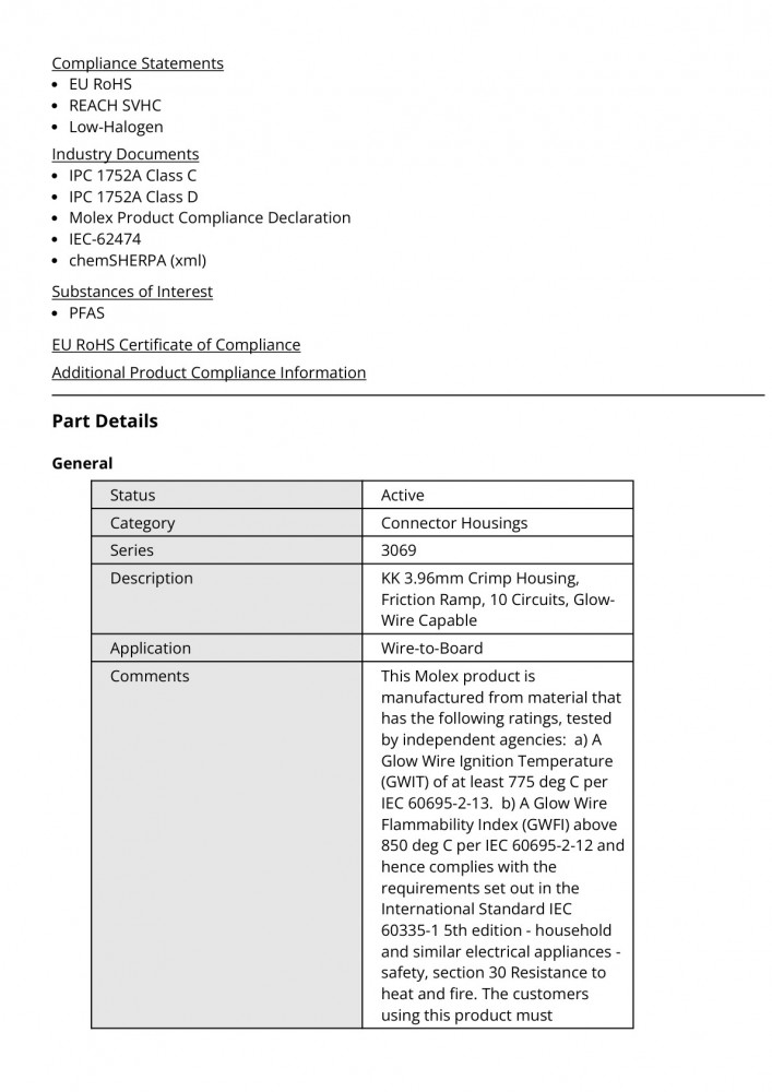 KK 508 connector specification preview, page 2