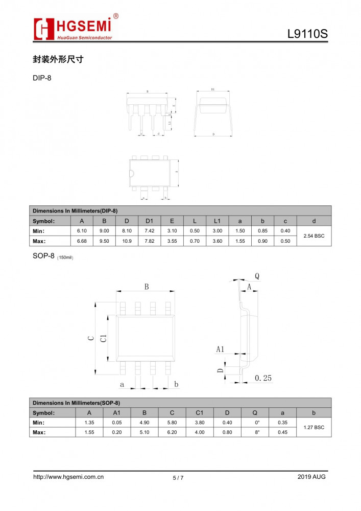 L9110SM/TR datasheet page 5