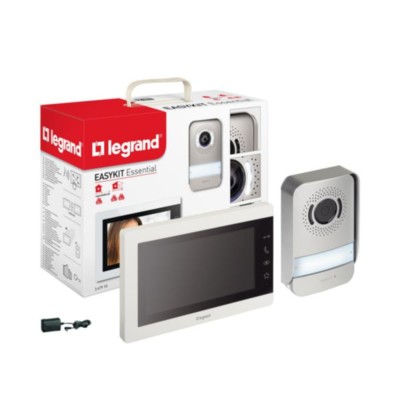 7'' hands-free additional indoor unit for ONE family color video door entry kit - 7'' hands-free color video display