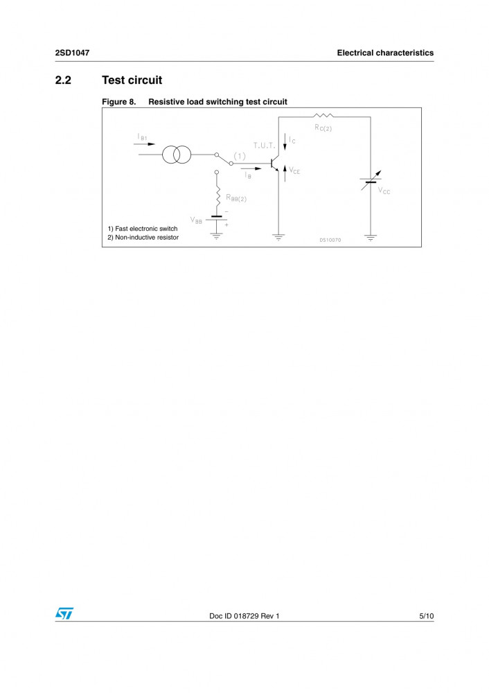 2SD1047 datasheet page 5