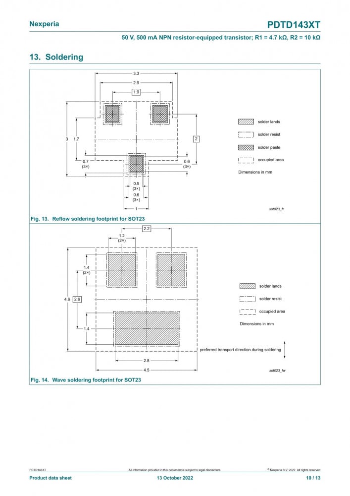 PDTD143XTVL datasheet page 10