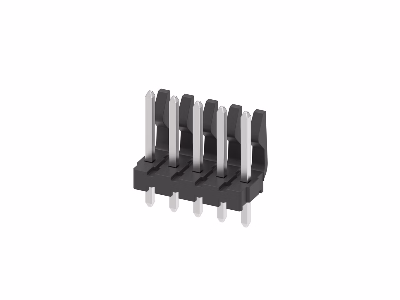 KK 396 Breakaway Header, Vertical, Square Pin, with Friction Lock, 5 Circuits, 1.52µm Matte Tin (Sn) Plating, 4.37mm Tail Length, 11.43mm Mating Pin Length for sale