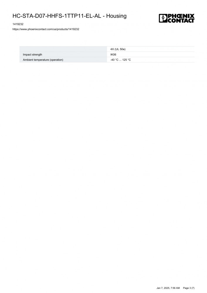 Phoenix Contact 1419232 technical document page 3