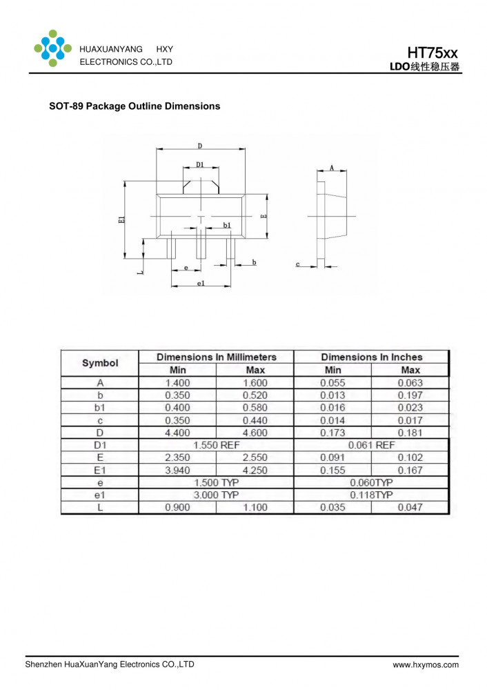 HT7550 datasheet page 10