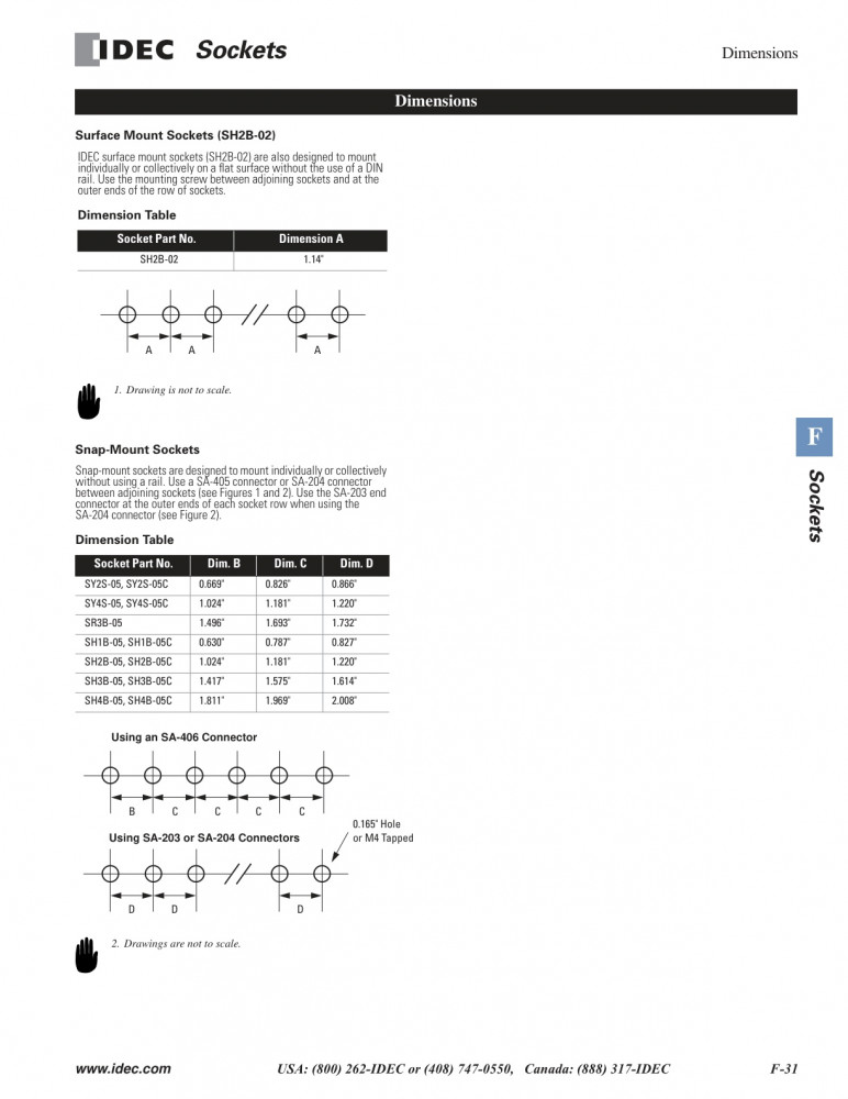 IDEC relay socket catalog page 7