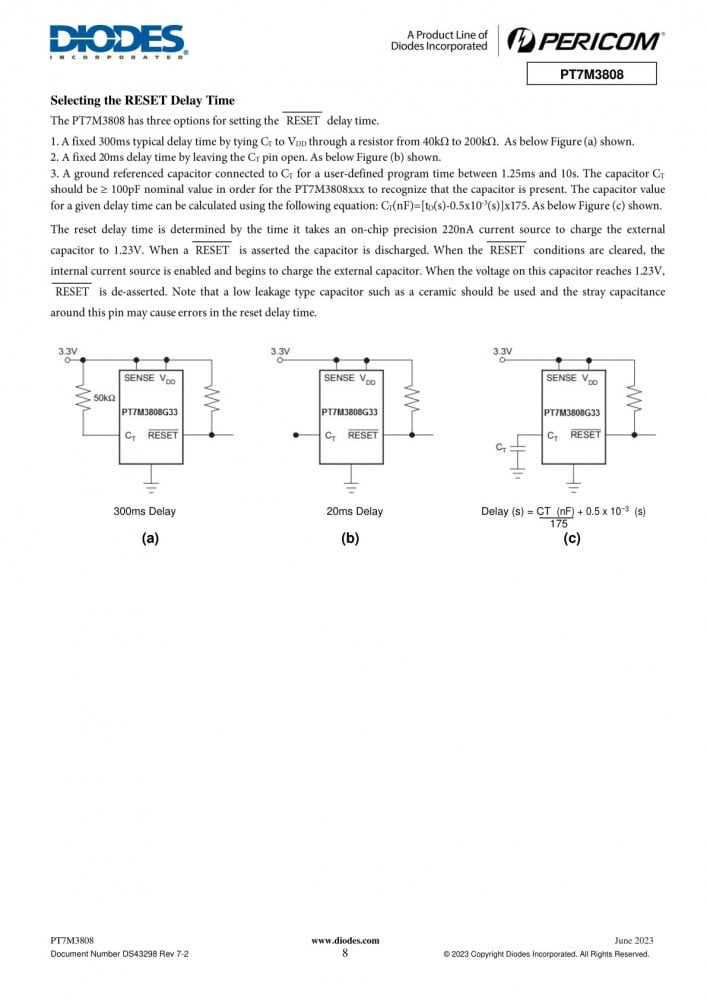 PT7M3808 datasheet page 8