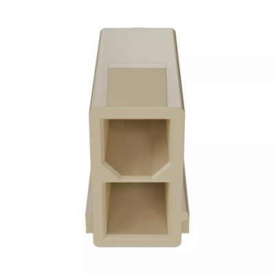 Mini-Fit Jr. Header, 4.20mm Pitch, Right Angle, without Flange, 2 Circuits, Matte Tin (Sn) Plating, Beige, Tape and Reel for sale