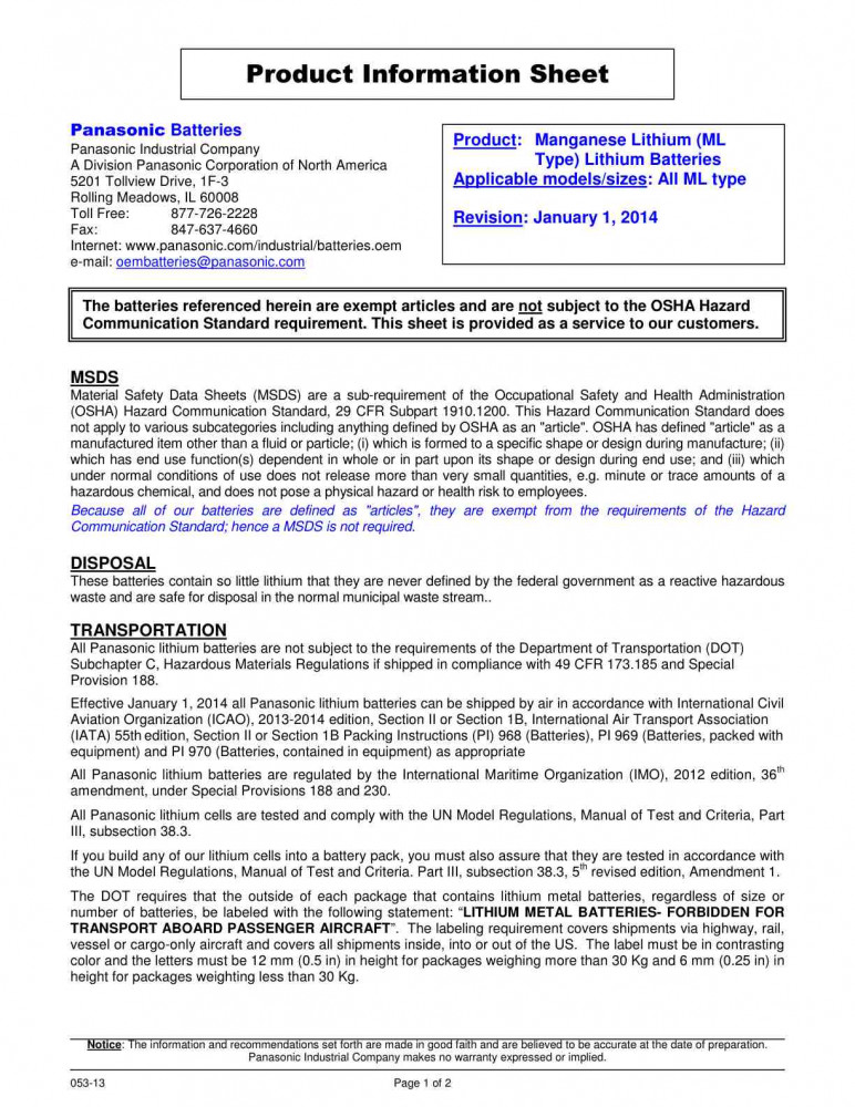 Technical document page 5