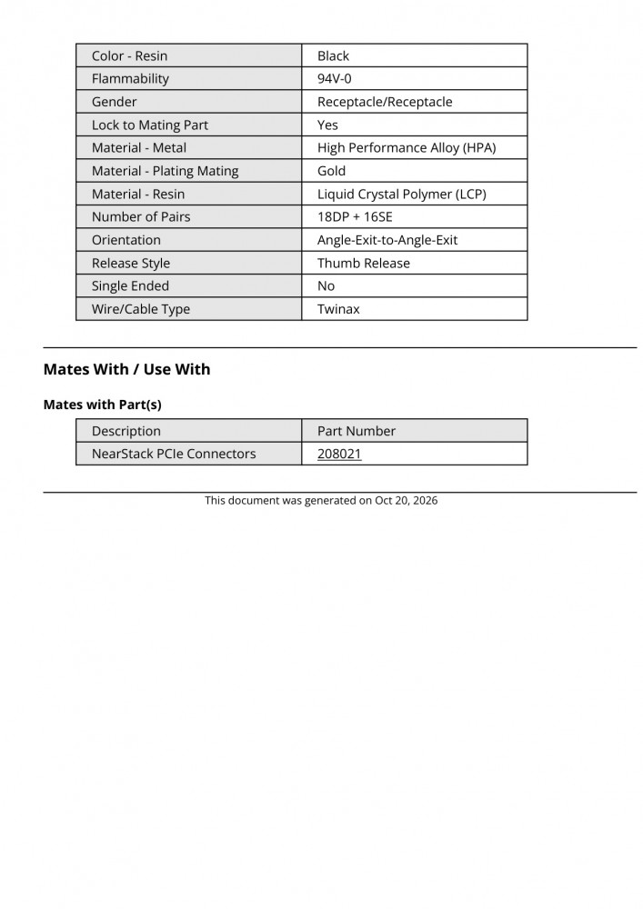 Molex 2209360650 technical document image, page 3