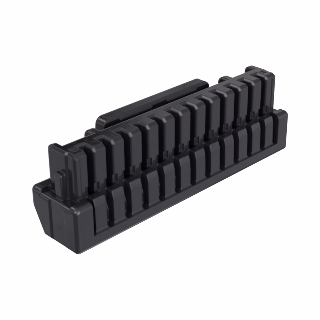 1.50mm Pitch, Micro-Lock Plus Receptacle Crimp Housing, Single Row, Positive Lock, 12 Circuits, Black for sale