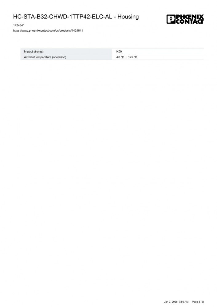 Phoenix Contact 1424841 technical document page 3