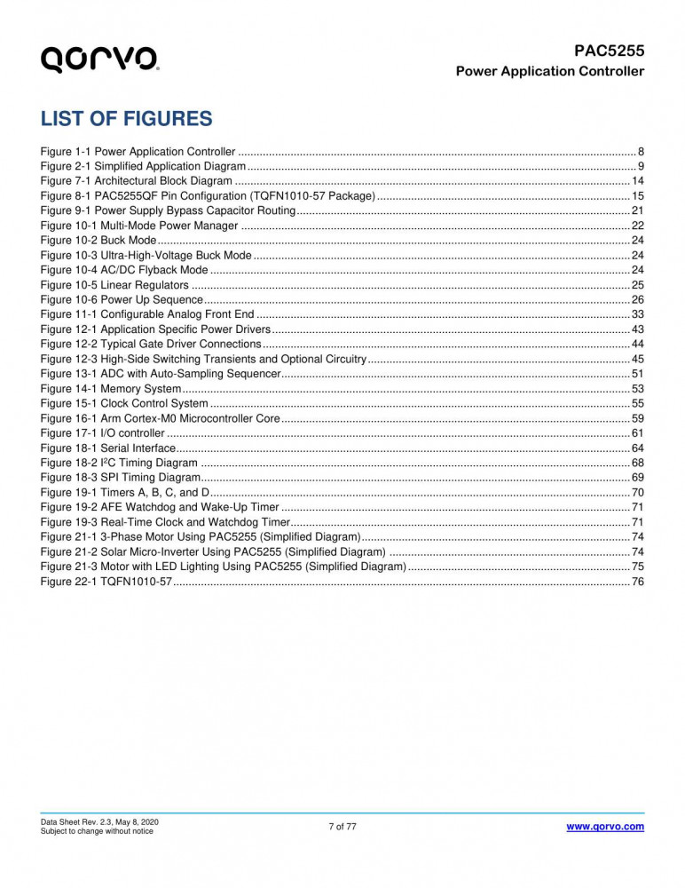 PAC5255QF datasheet page 7