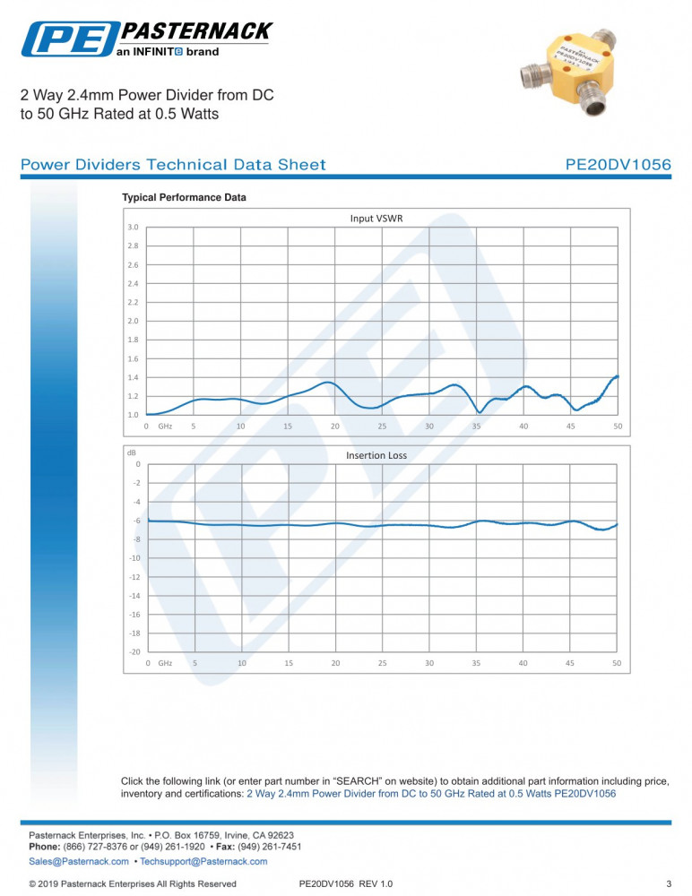 PE20DV1056 technical datasheet page 3