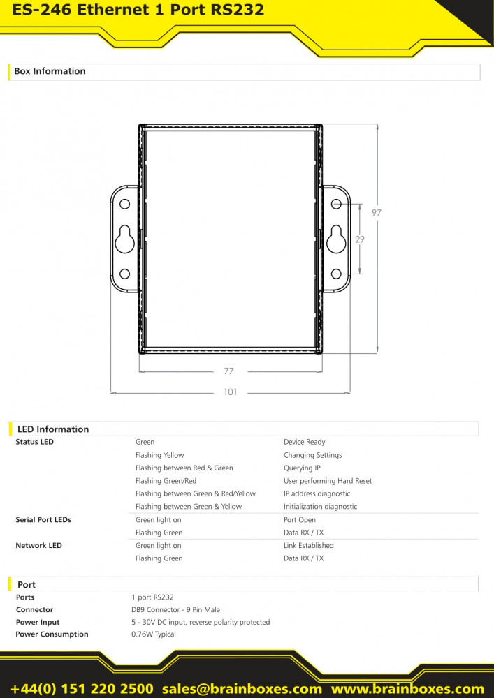 ES-246 technical document, page 2
