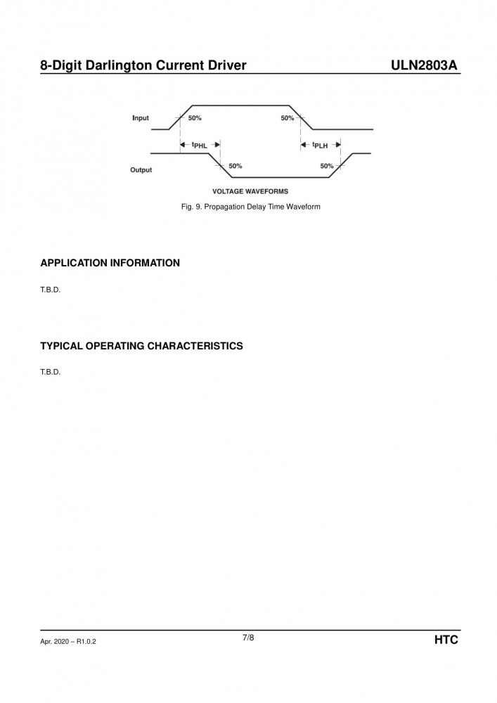 ULN2803A datasheet page 7