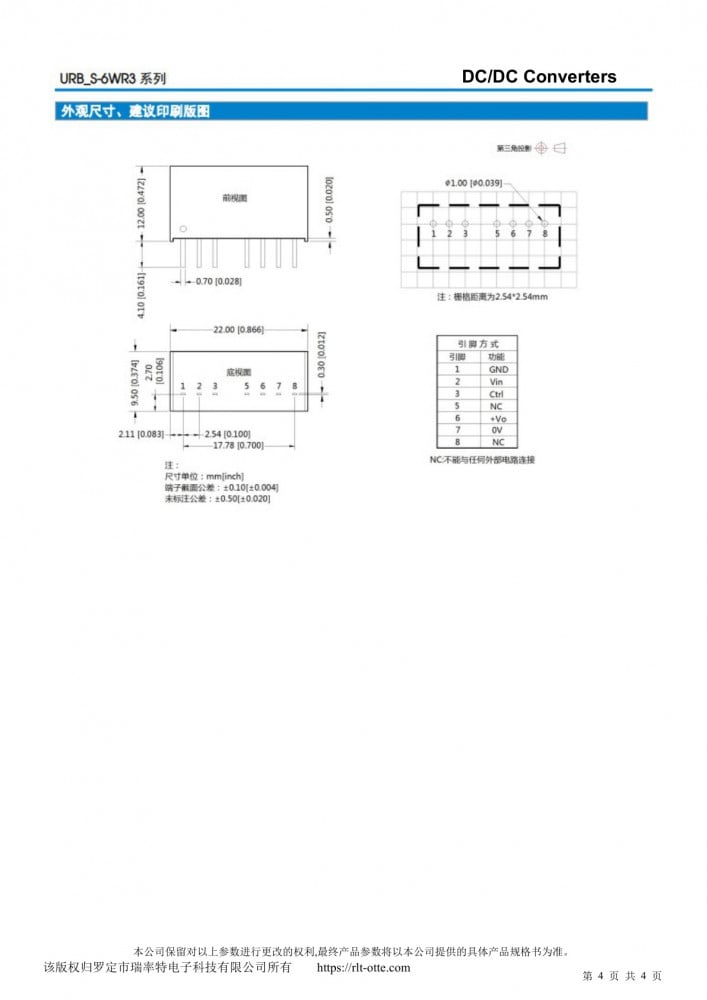 URB2415S-6WR3 datasheet page 4