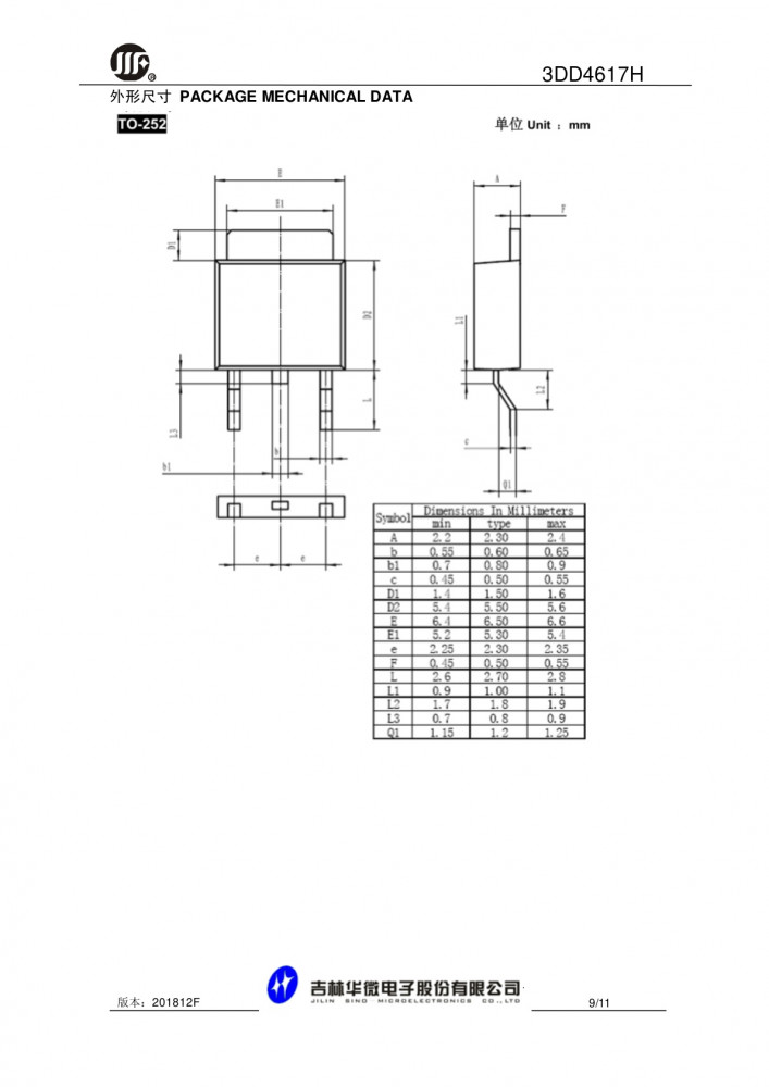 3DD4617HZ datasheet page 9
