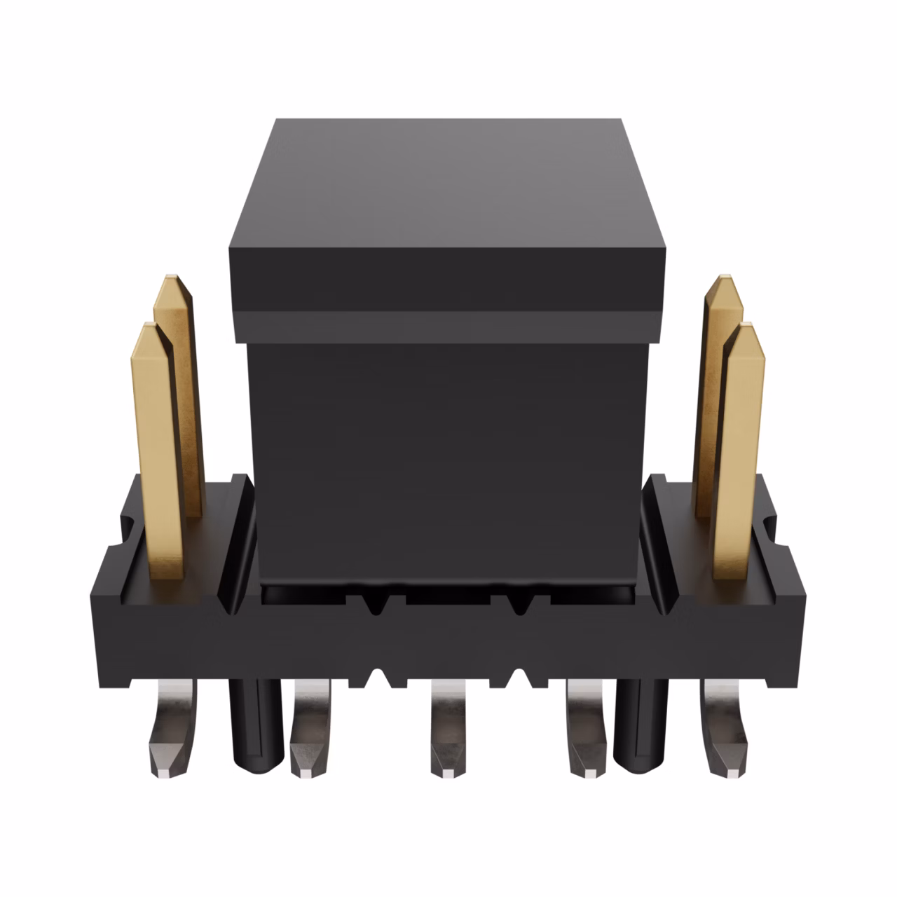 Milli-Grid Header, Vertical, Surface Mount, 10 Circuits, 0.38µm Gold (Au) Plating, Mating Pin Length 3.60mm, with Cap and Pegs, Tape and Reel, Lead-Free for sale