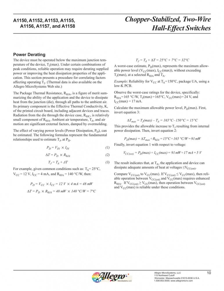 A1152LUA-T datasheet page 10
