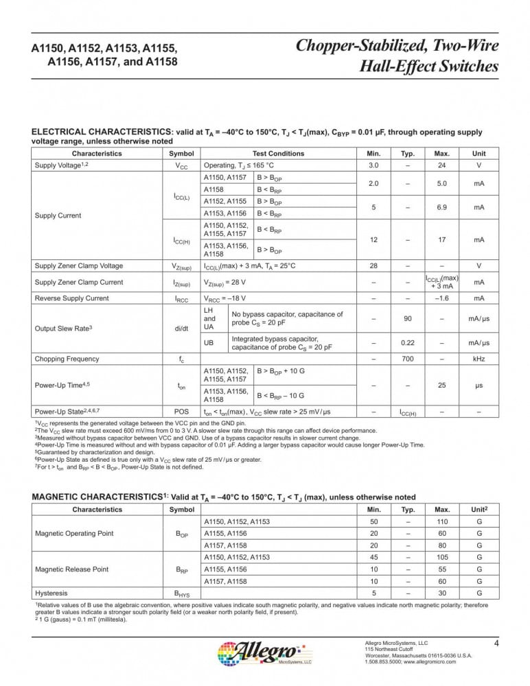 A1152LUA-T datasheet page 4