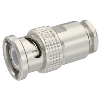 BNC / STRAIGHT PLUG CLAMP TYPE CABLE 5/50 S+D for sale
