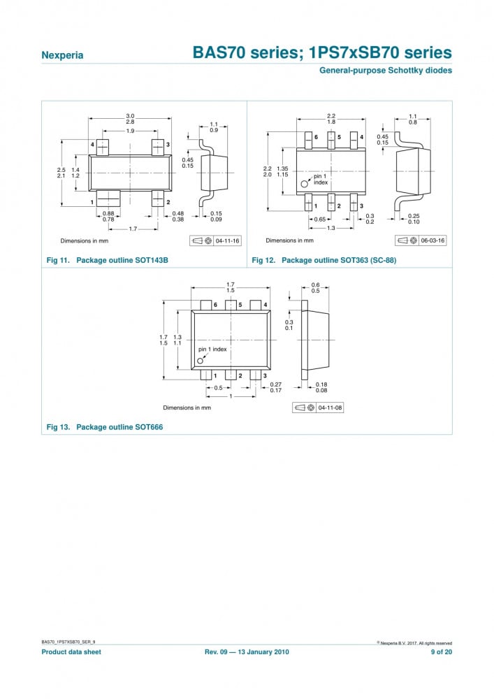 1PS76SB70 datasheet page 9