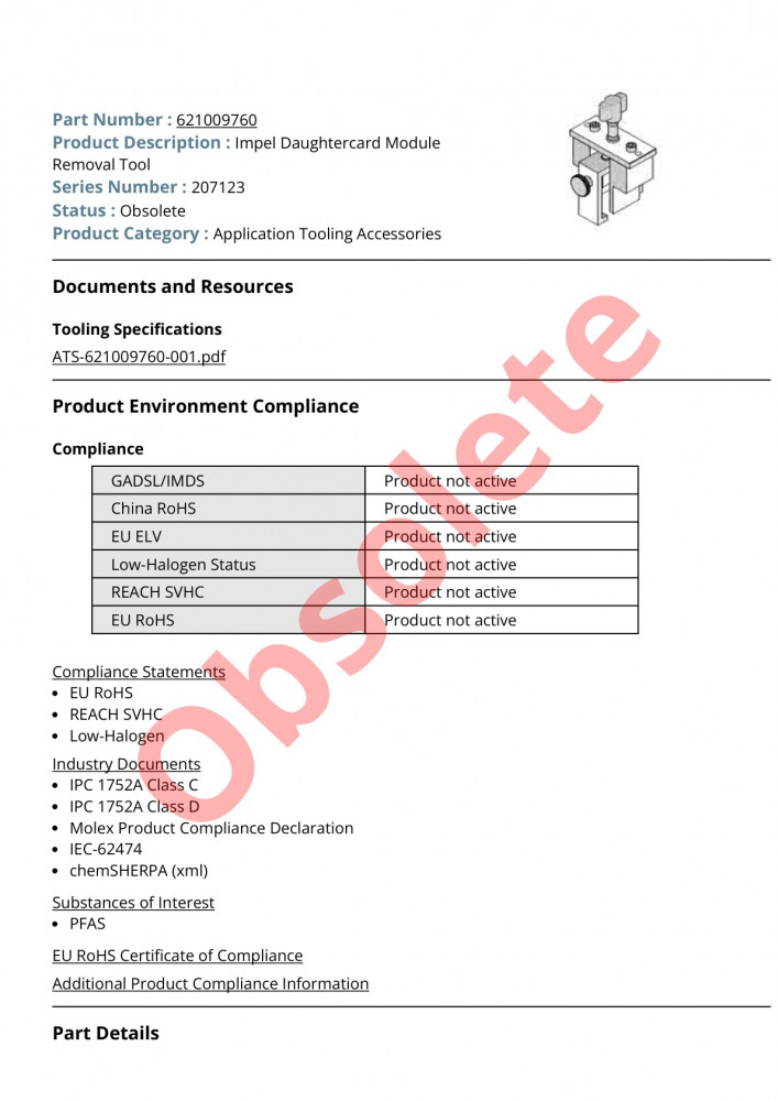 Tooling document page image 1