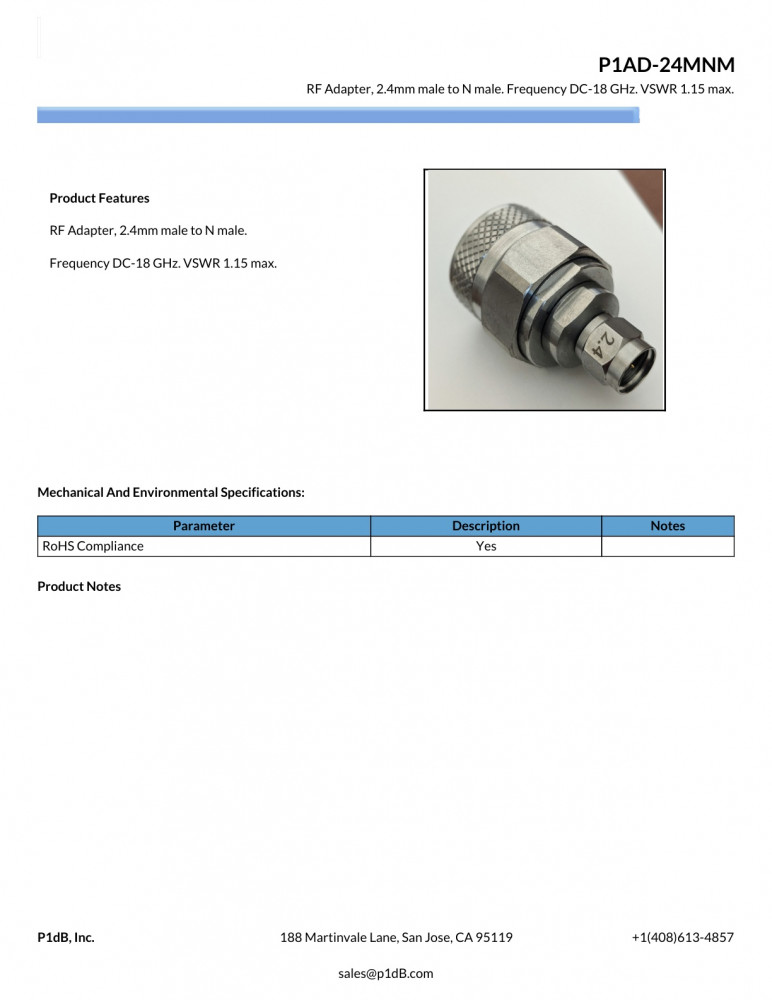 P1AD-24MNM product documentation image