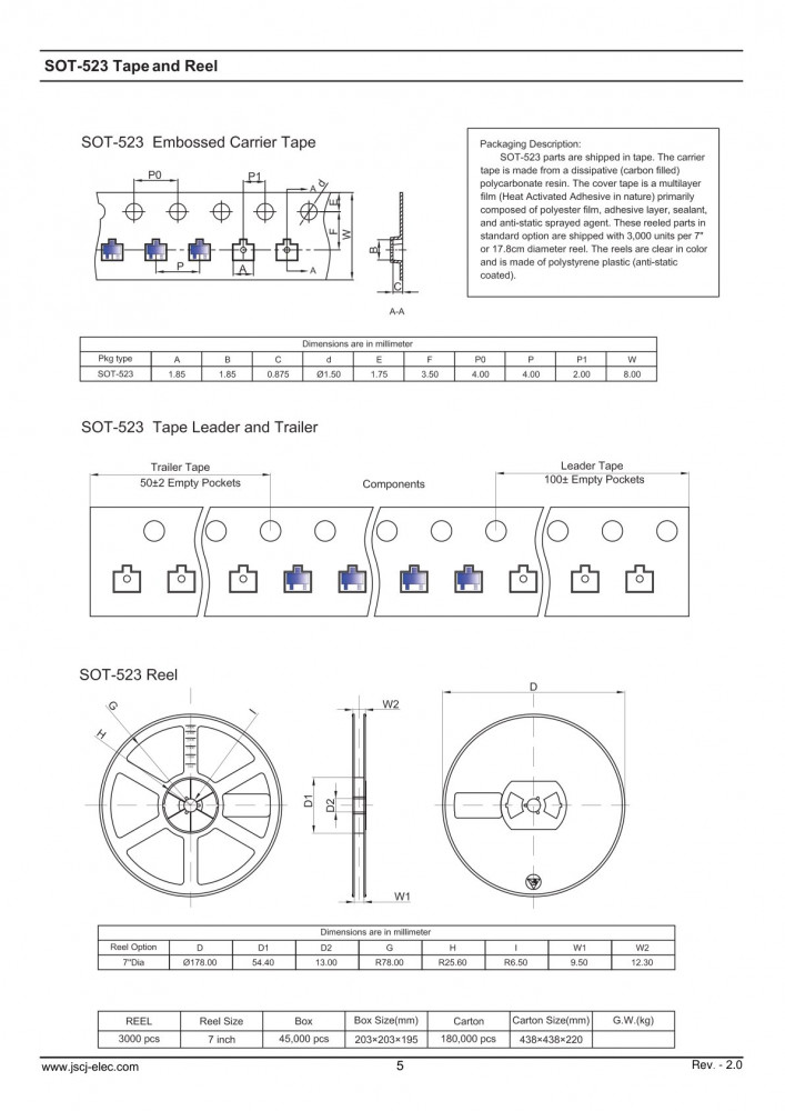 2SK3019A datasheet page 5