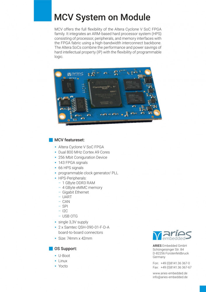 MCV technical document page 1
