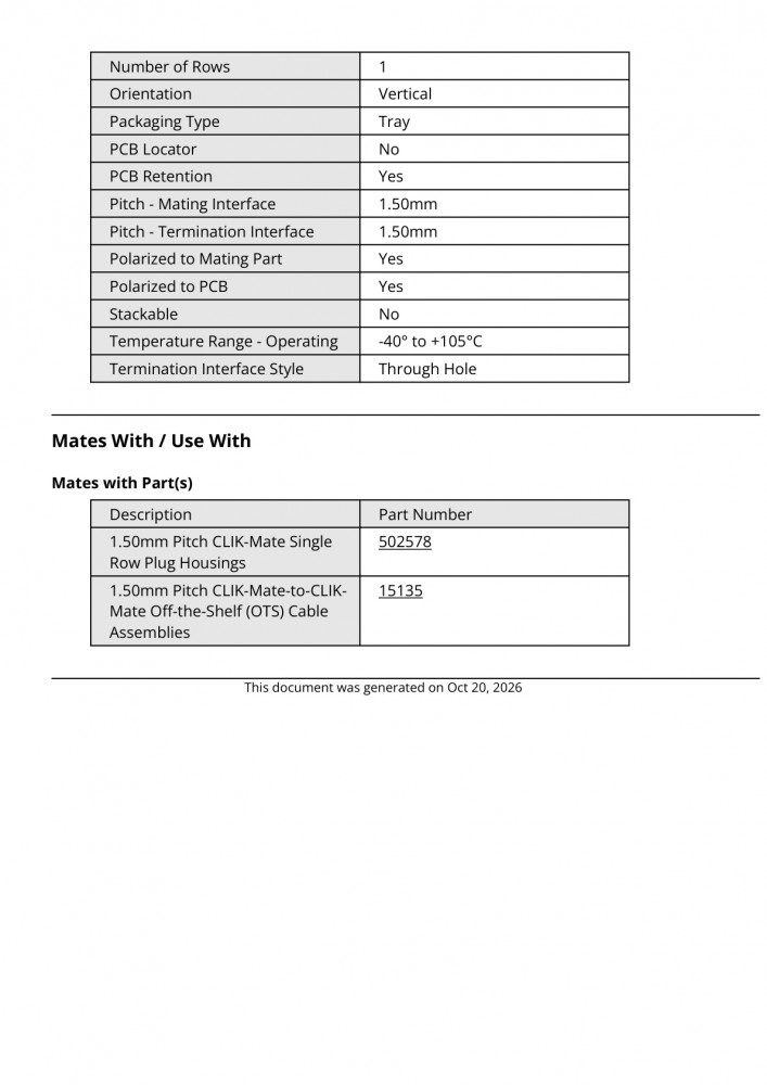 MOLEX 5031590814 document image 3